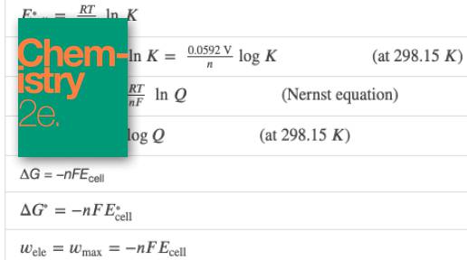 Q Equation Chemistry Van't Hoff Equation Chemical Equilibrium