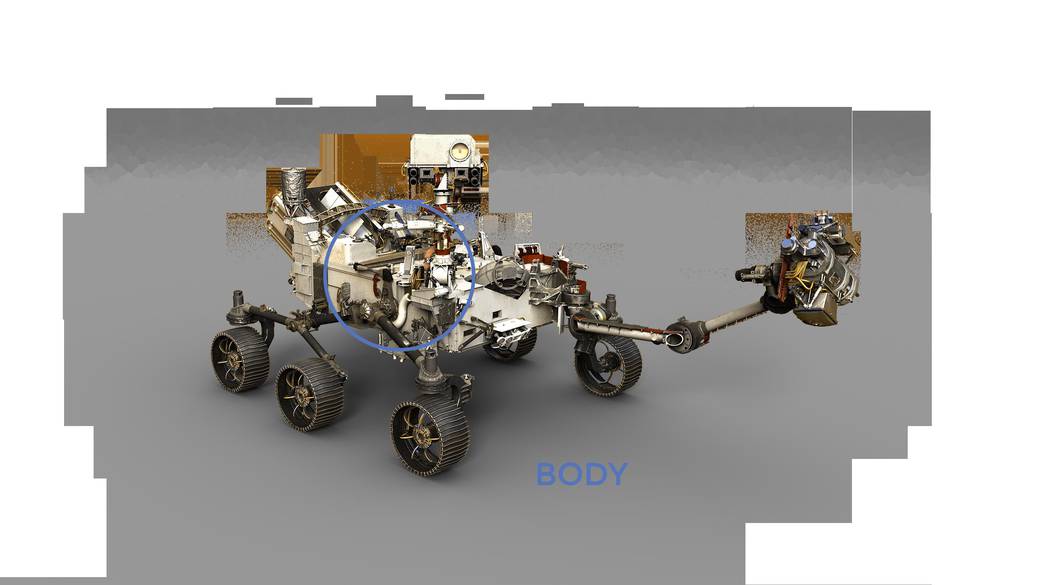 Curiosity Rover Specs